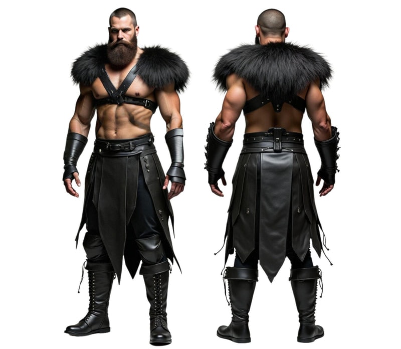 Barbarian Costume: Craft the Perfect Fierce & Fearsome Look - CreedLeather